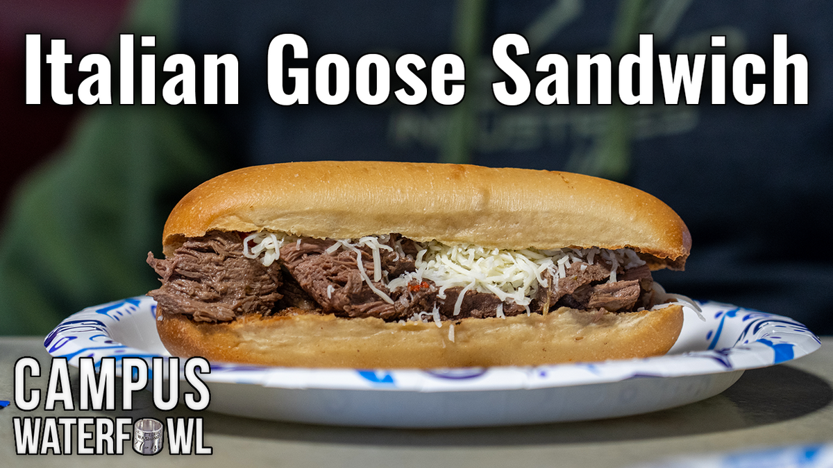 Italian Goose Sandwich: A Slow Cooker Delight – Campus Waterfowl