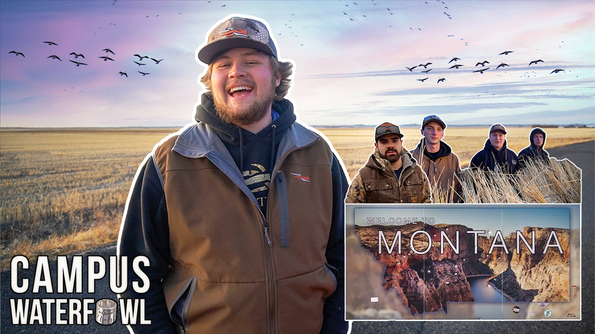 We are in MONTANA for our Collegiate Waterfowl Tour!! – Campus Waterfowl
